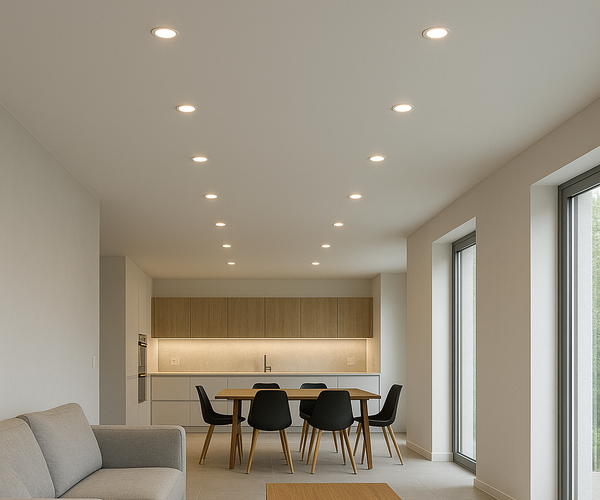 100mm Cut-Out Downlights | High-Lumen LED Ceiling Lights – Downlights LED