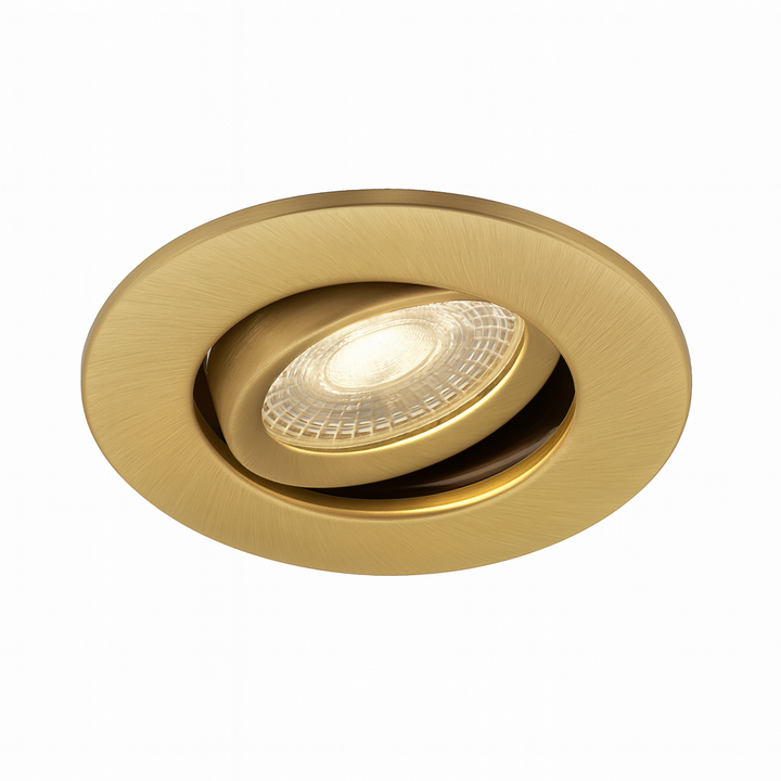 Brass Downlights | Elegant Warm-Toned Ceiling Lighting – Downlights LED