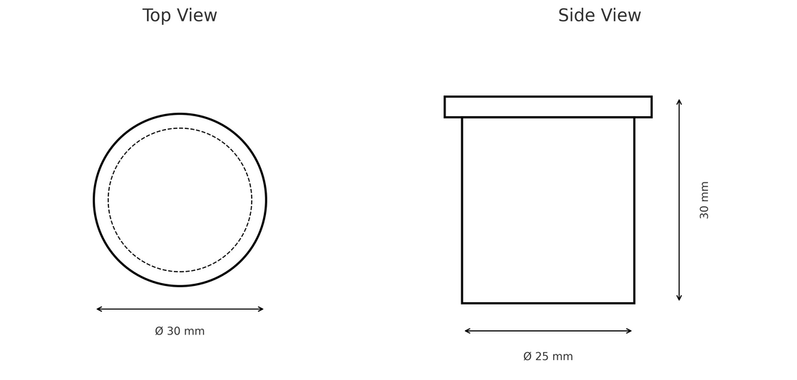 LED Recessed Bathroom Plinth/Floor Light | 30mm 12V IP68 Stainless ...